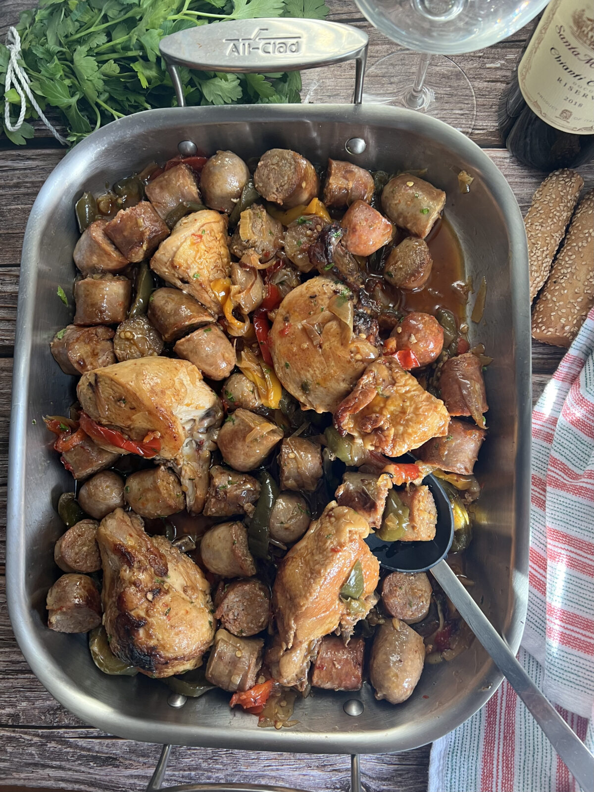 Chicken Scarpariello – Have U Covered in the Kitchen