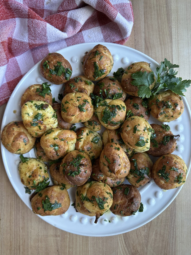 Locatelli Cacio e Pepe Cheese Puffs – Have U Covered in the Kitchen